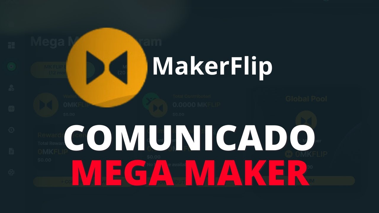 COMUNICADO SOBRE MAKER FLIP | SEGUIRA BAJANDO? | MEGA MAKER - MATIC - YouTube