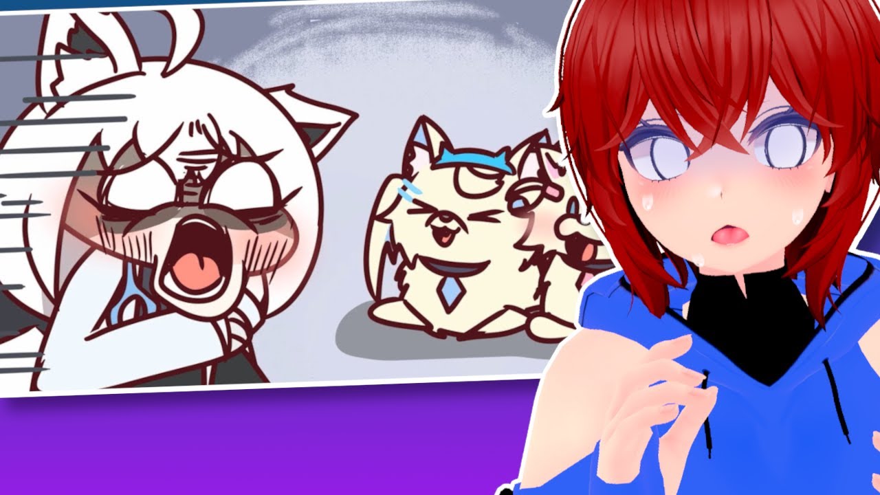 REACT TO - " FUWAMOCO ! " @Animation - YouTube