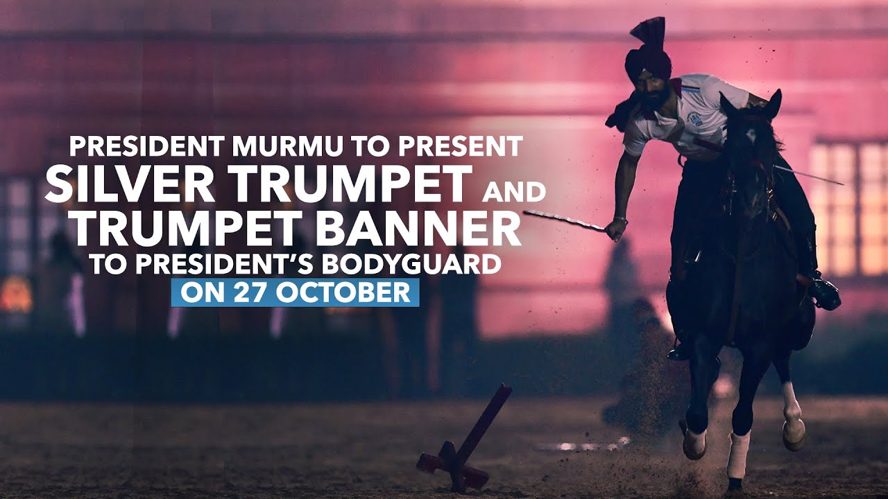 President Murmu to present Silver Trumpet and Trumpet Banner to ...