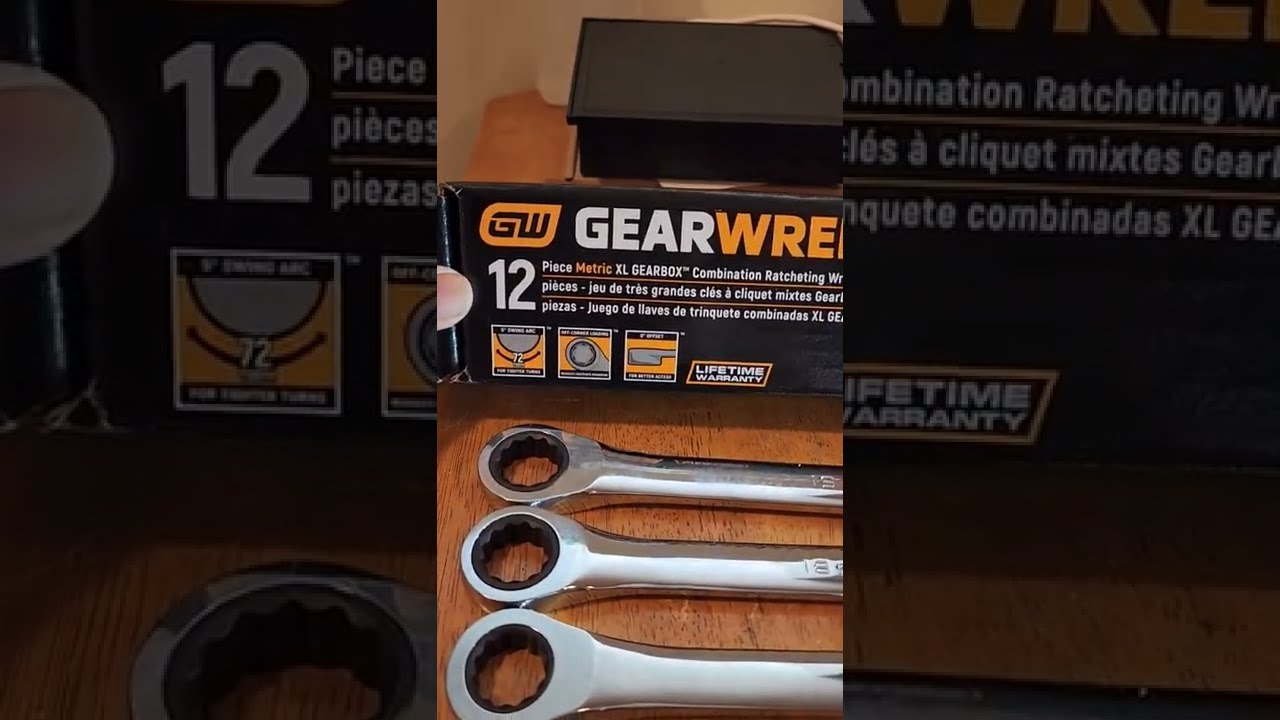 Toolsday GEARWRENCH 12 Piece Wrench Set 85988