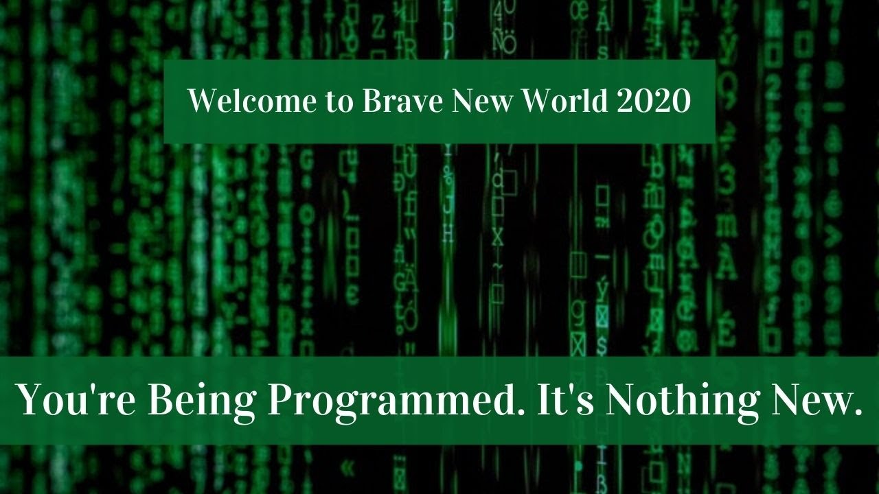You're Being Programmed. It's Nothing New. - YouTube