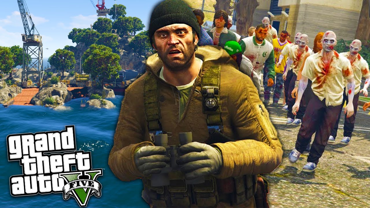 GTA 5 Zombie Apocalypse Ep. 1 - NOVÝ ZAČIATOK ( GTA 5 FILM ) - YouTube