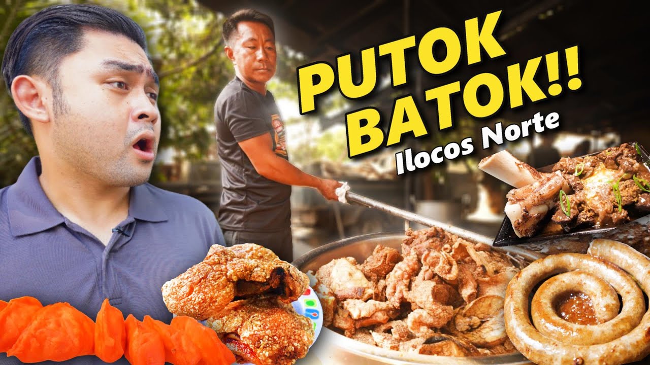 Ilocos Norte PUTOK BATOK Tour! Bagnet, Sinanglao,Empanada & Longganisa ...