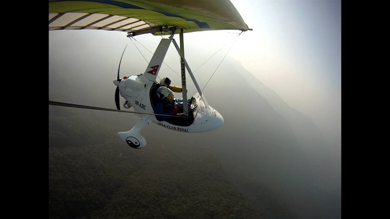 Ultralight Aviation Flight in Nepal - Ultralight Flight in Pokhara ...
