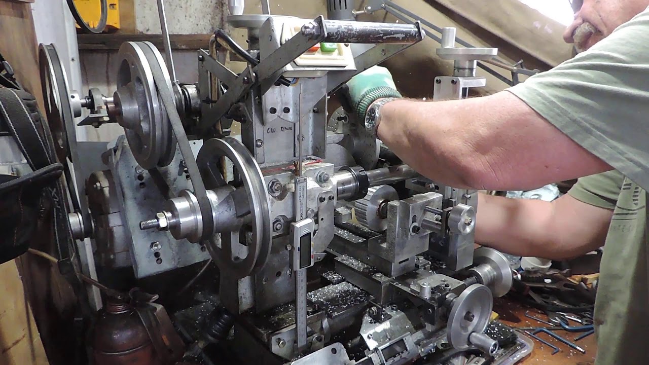 Gingery Mill Transmission and Gingery Dividing Head cutting the 75mm ...