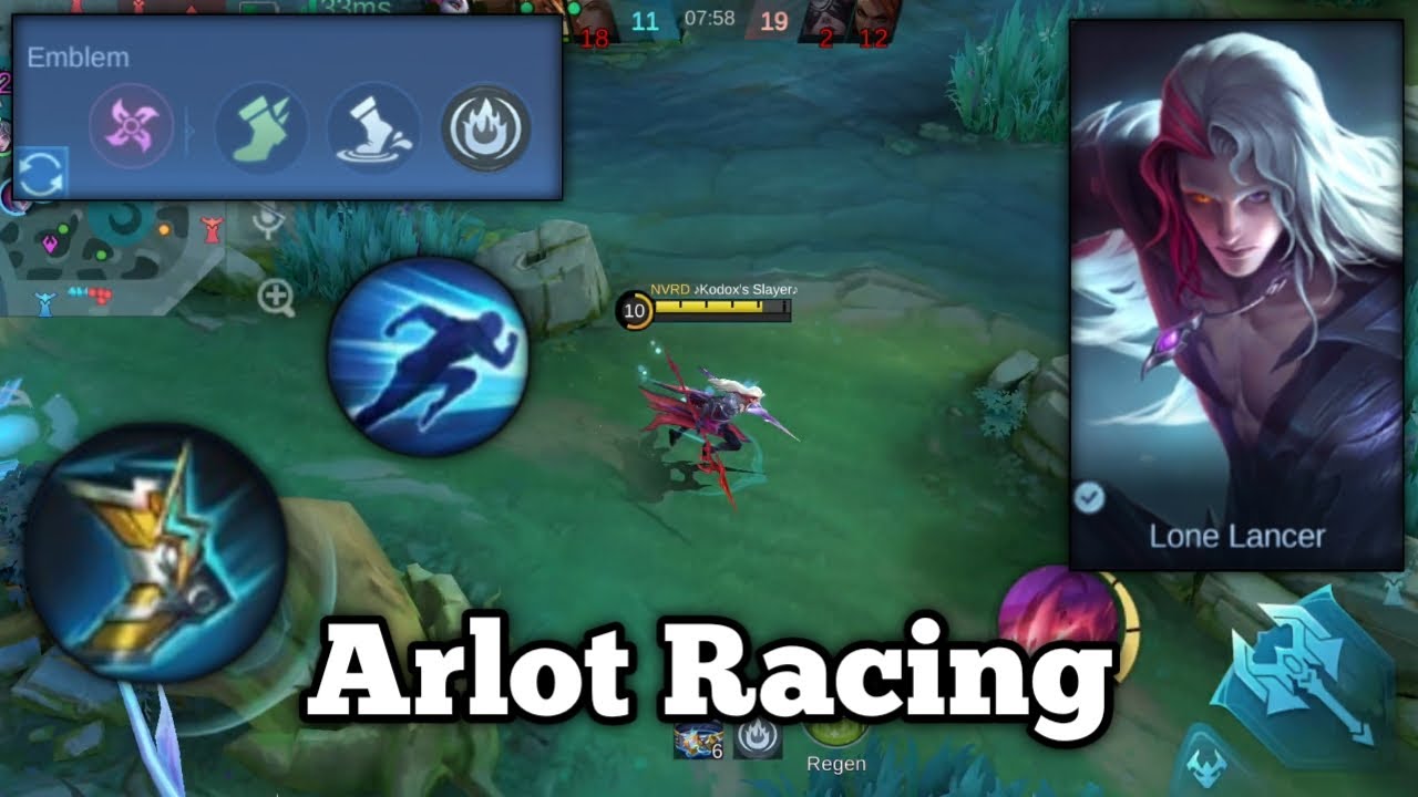 Arlot Racing Ala Mas Kodox - Mobile Legends - YouTube