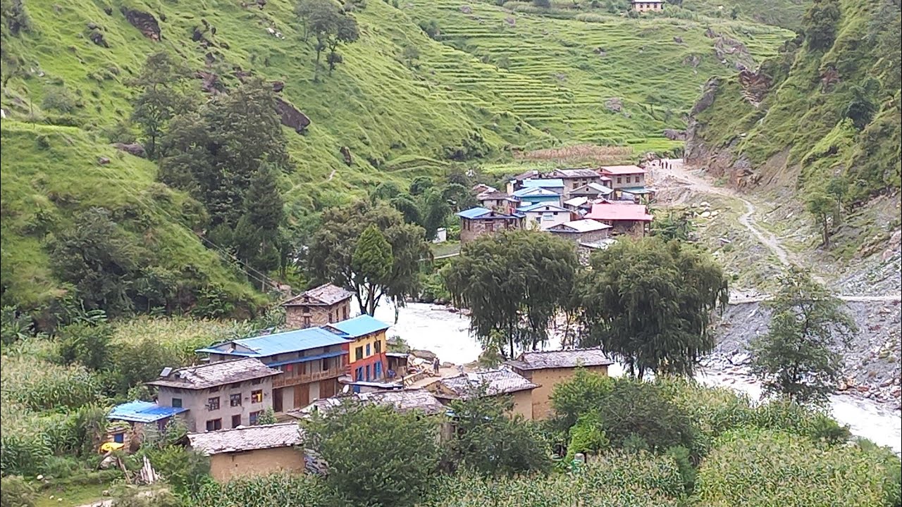 The Must Beautiful Nepali Mountain Village Life || Poor But Happy ...