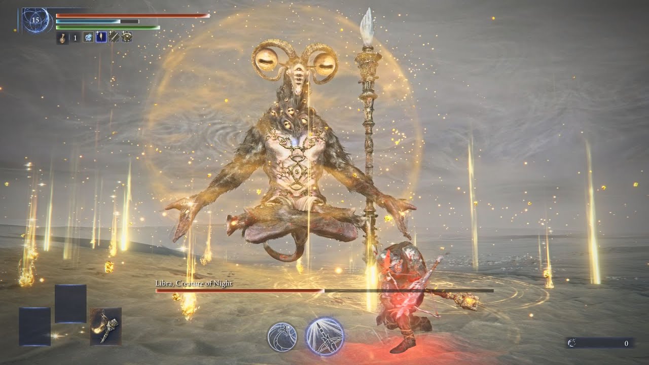 Elden Ring Nightreign - Libra Creature of Night Boss Fight (No Damage ...