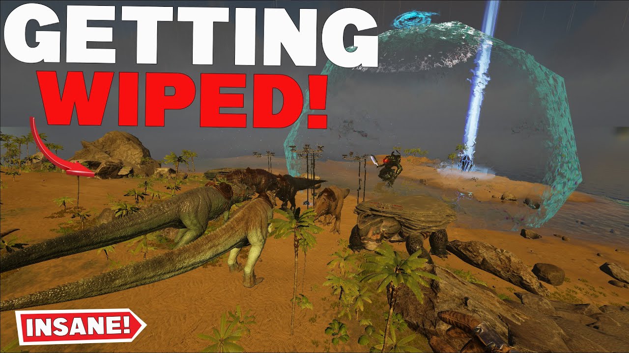 End of the Carno Cave Series and Getting Wiped - ARK PVP - YouTube