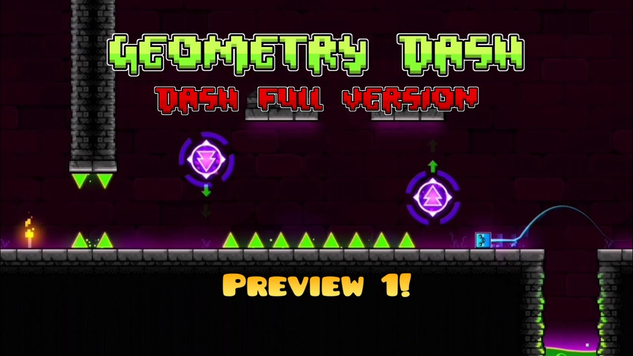 [Preview 1] Dash Full Version by iHarouse(me) | Geometry Dash 2.2 - YouTube