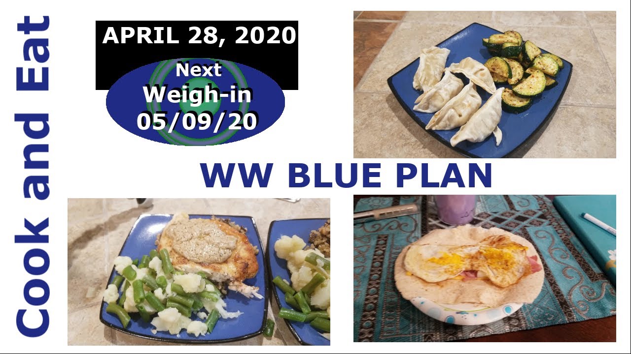 Full day of what I ate | Cooking Garlic Chicken | WW BLUE PLAN - YouTube