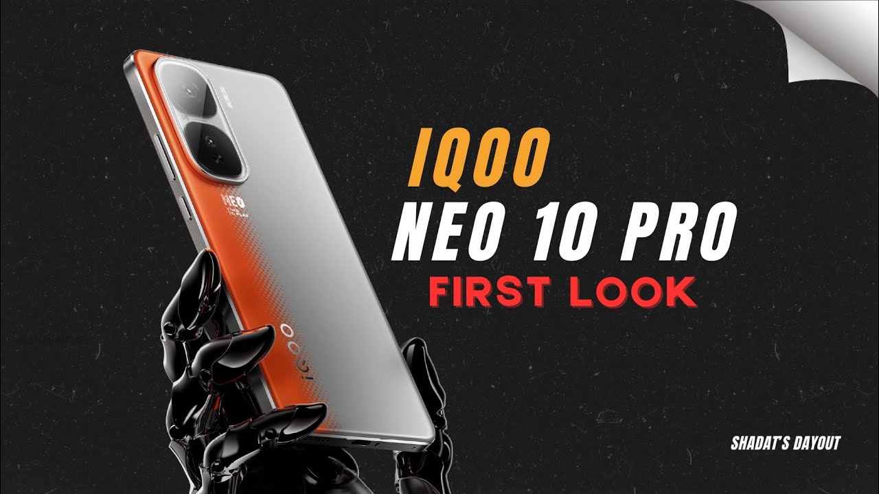 iQOO Neo 10 Pro Official Design & Features Leaked! Full Details Inside ...