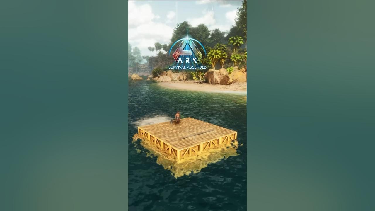 How to Lower Raft Foundations in ARK: Survival Ascended! - YouTube