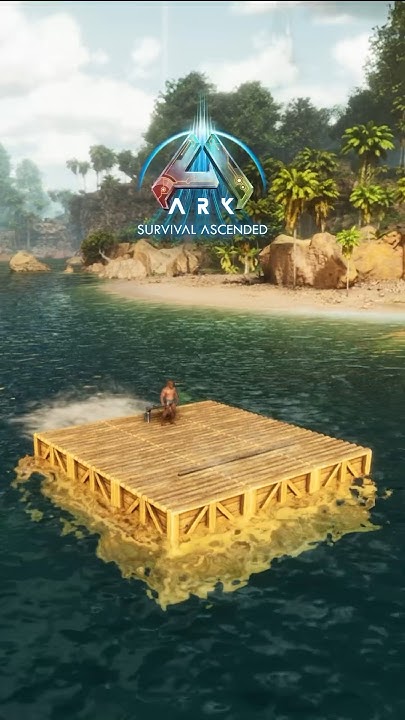 How to Lower Raft Foundations in ARK: Survival Ascended! - YouTube