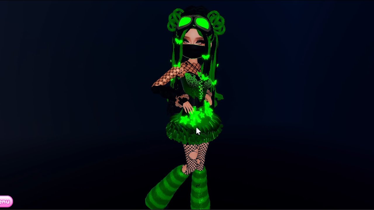 ⚡ Cybergoth Outfit Tutorial in Dress to Impress | Edgy Non-VIP Look You ...