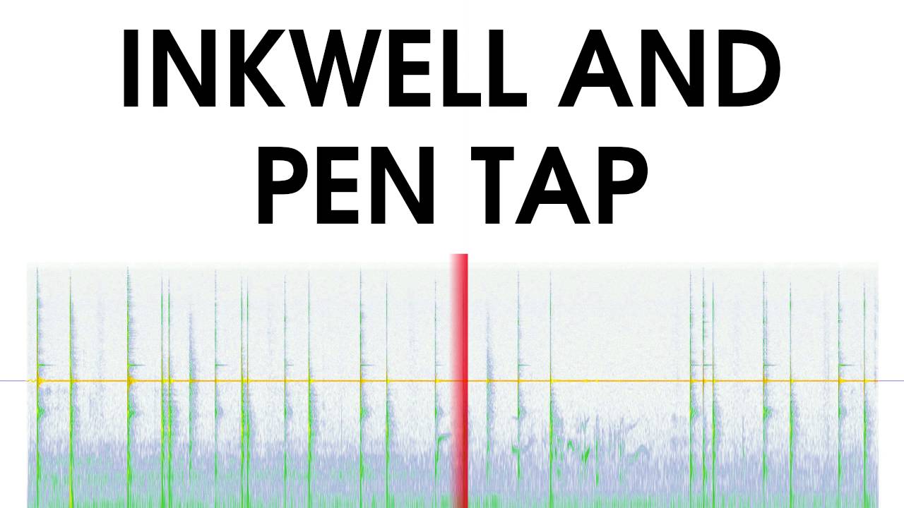 Inkwell And Pen Tap Sound Effect - YouTube
