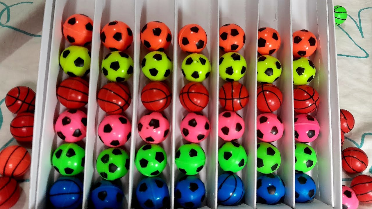 Let's play DIY mini ball sort game #satisfying - YouTube