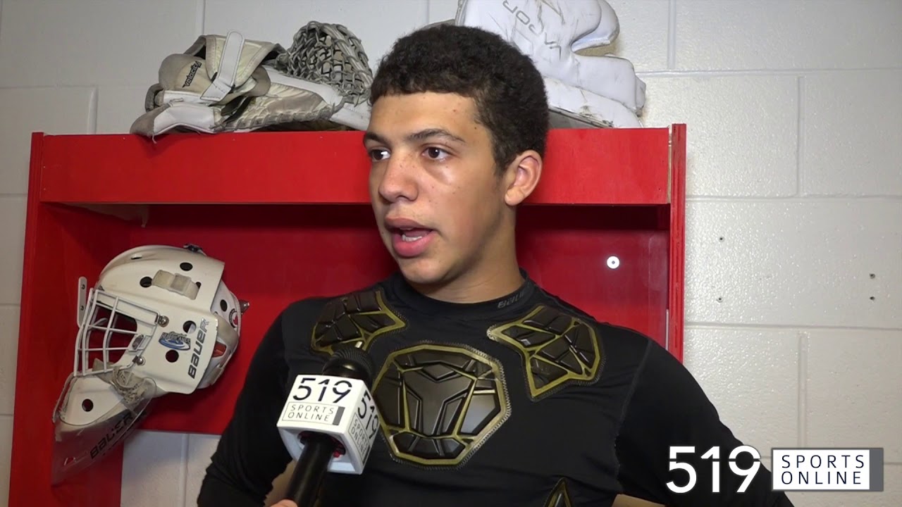 OHL - Jet Greaves gearing up for training camp in Barrie - YouTube