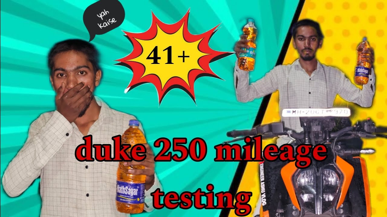 Real milege test Of New Duke 250 Gen3 | Unexpected result | Must watch ...