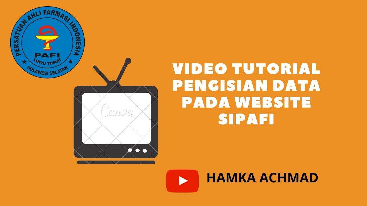 cara mengisi strttk dan sipttk Pada website si pafi - YouTube