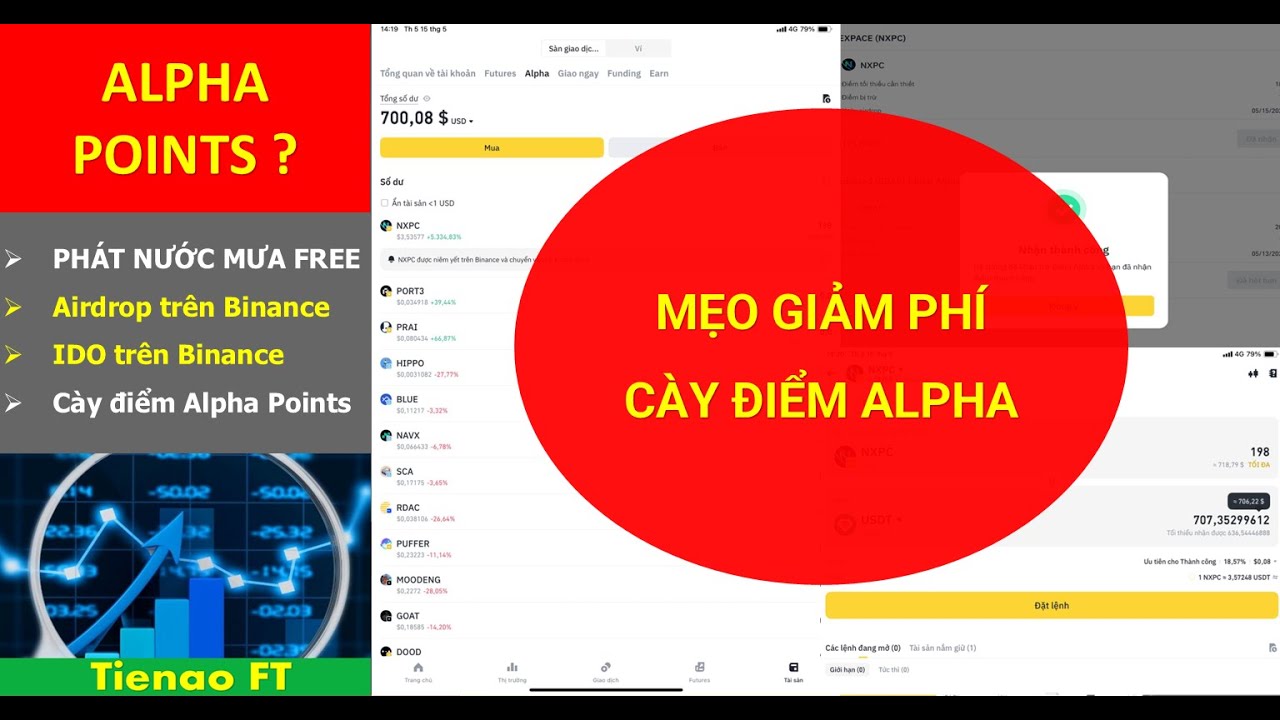 Kinh nghiệm cày điểm Alpha Points trên Binance hiệu quả nhất 2025 - YouTube