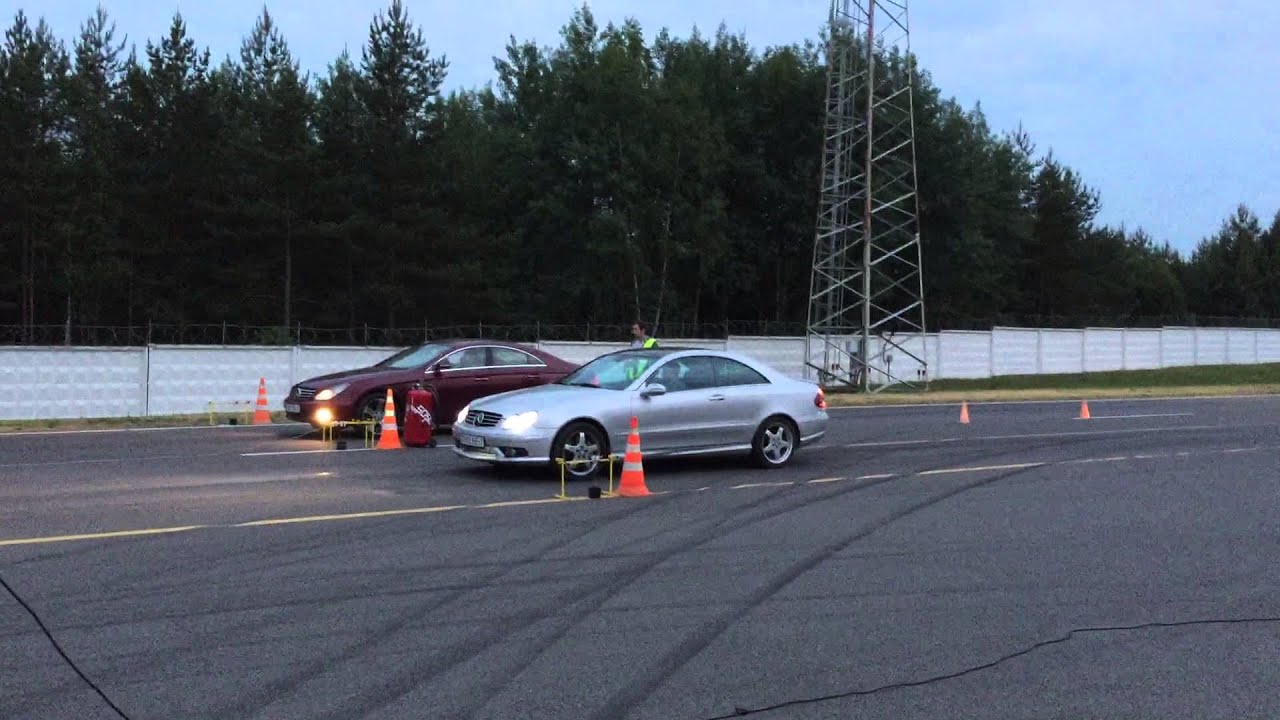 clk w209 500 vs cls 500 - YouTube