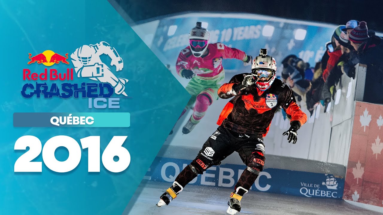 Head-to-head Ice Cross Downhill Battles in Québec City 🥶 | Red Bull ...