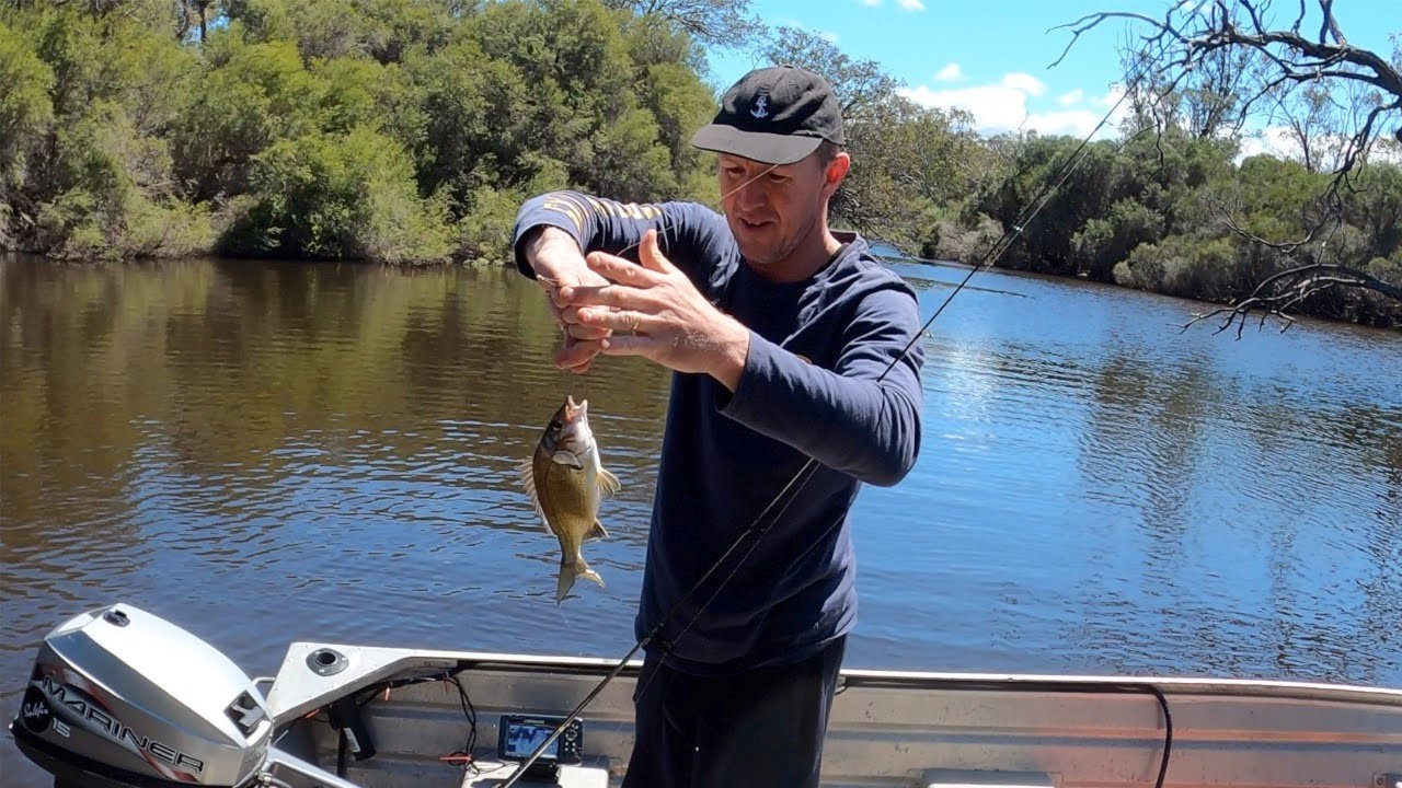 Tinny Fishing River Adventure, Exploring way upstream - YouTube