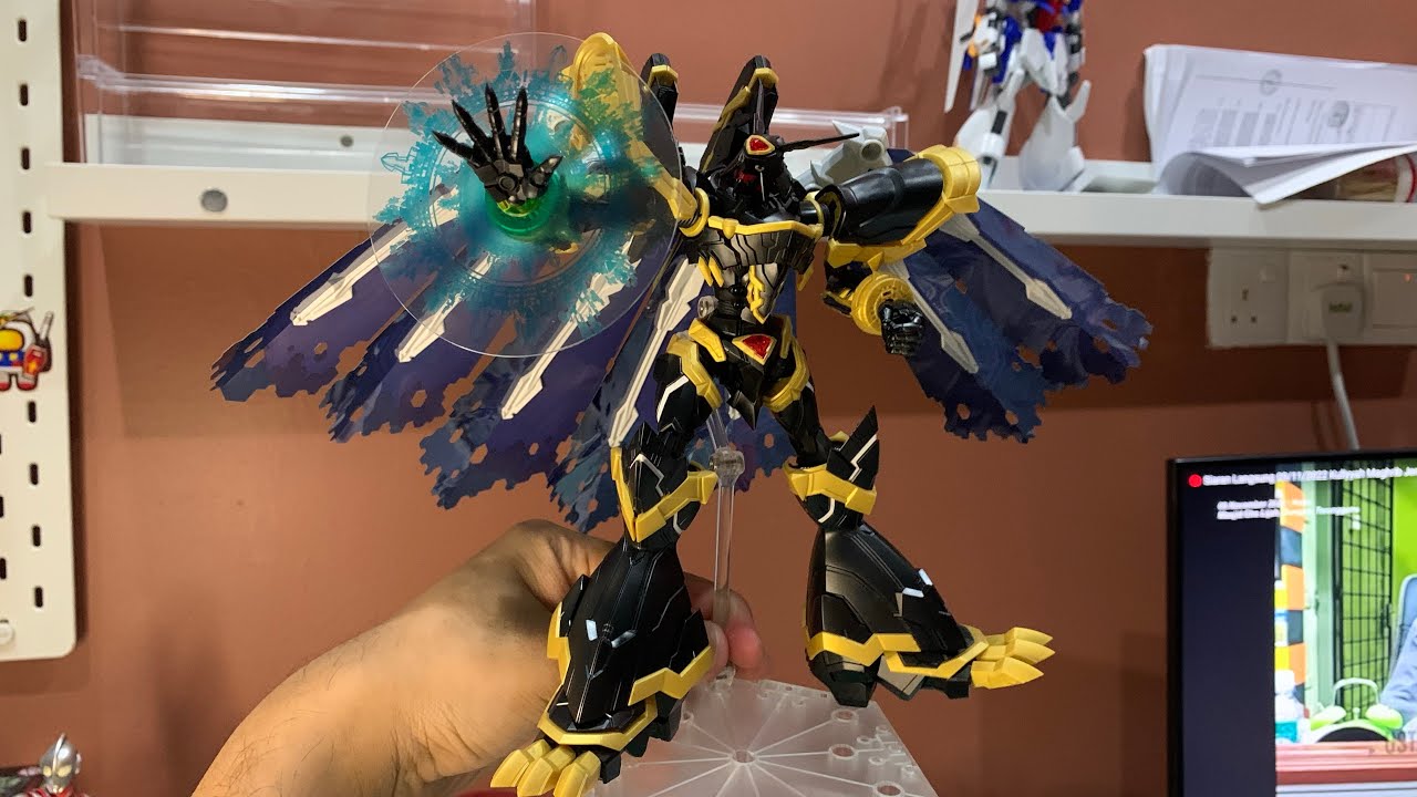 Speed Build Figure Rise Standard Amplified Alphamon - YouTube