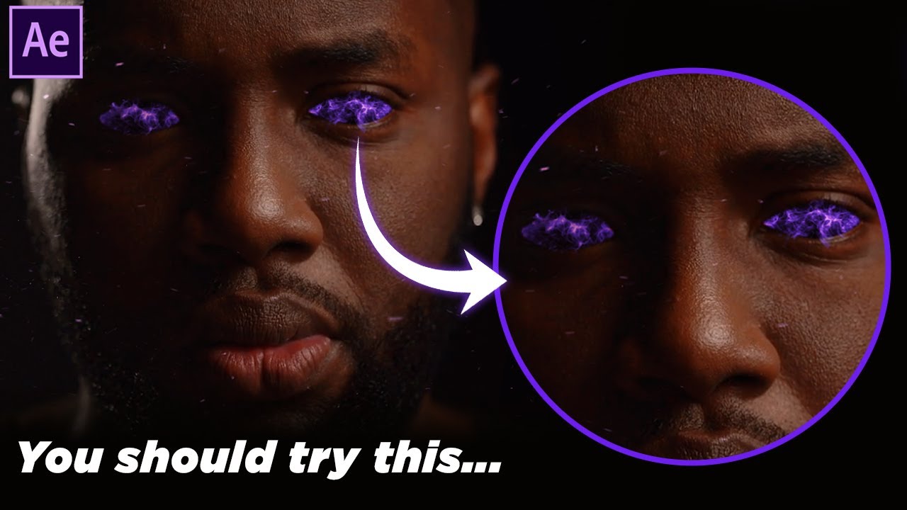 After Effects Basic VFX Tutorial | Energy Eyes VFX - YouTube