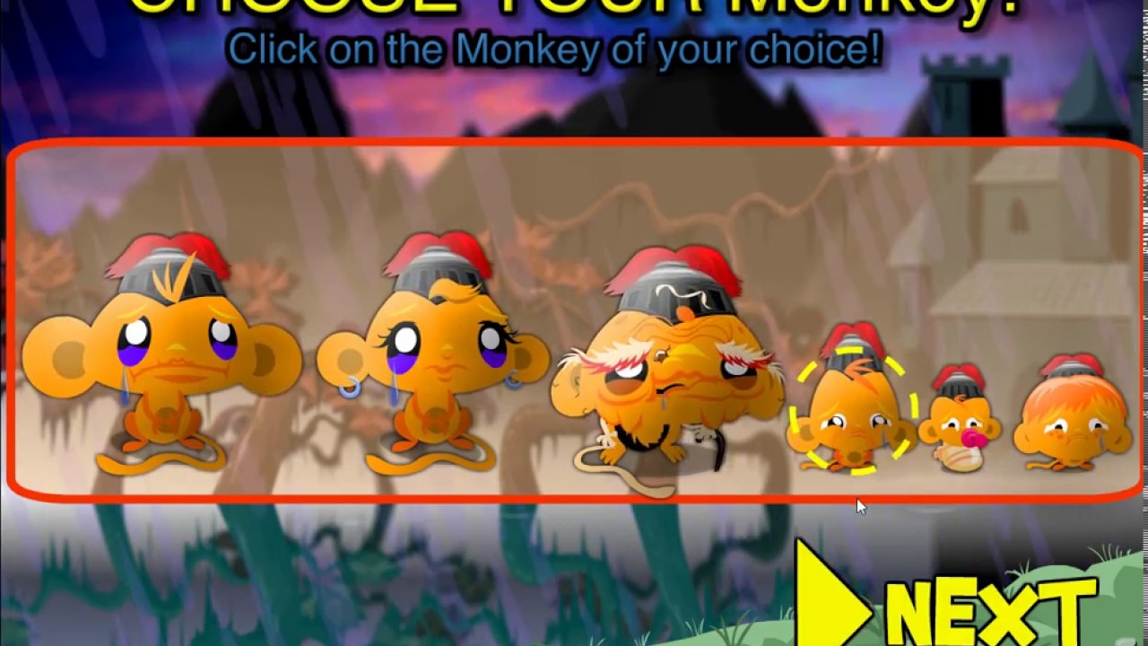 Счастливая обезьянка Замок прохождение Monkey GO Happy The Castle ...