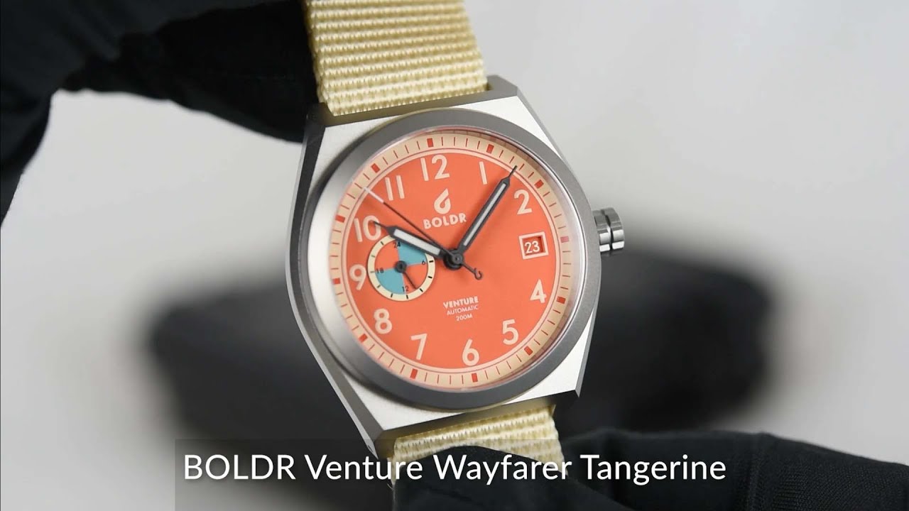 BOLDR Venture Wayfarer Tangerine - YouTube