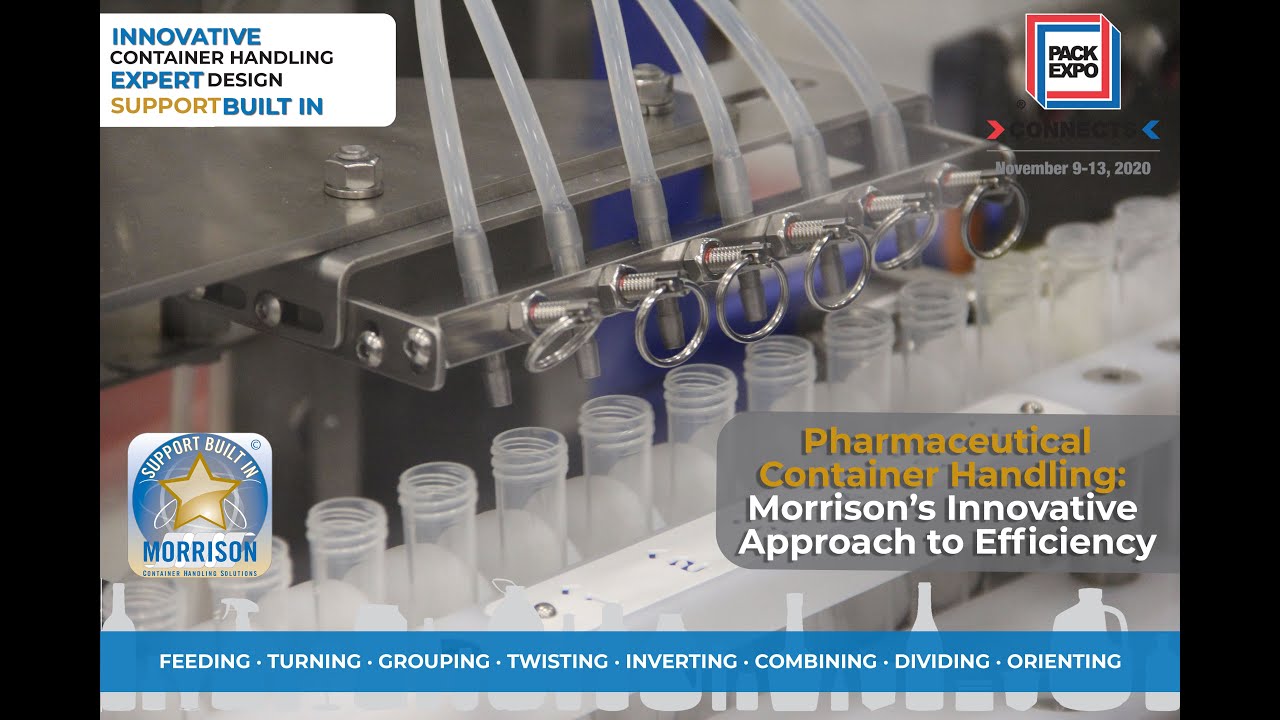 PACK EXPO Connects Live Demo | Pharmaceutical Container Handling ...