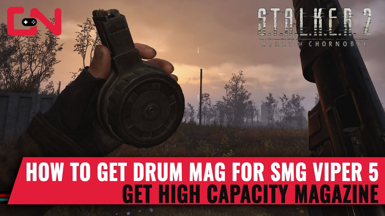 Stalker 2 High Capacity Magazine for SMG Viper 5 - How to get Drum Mag ...