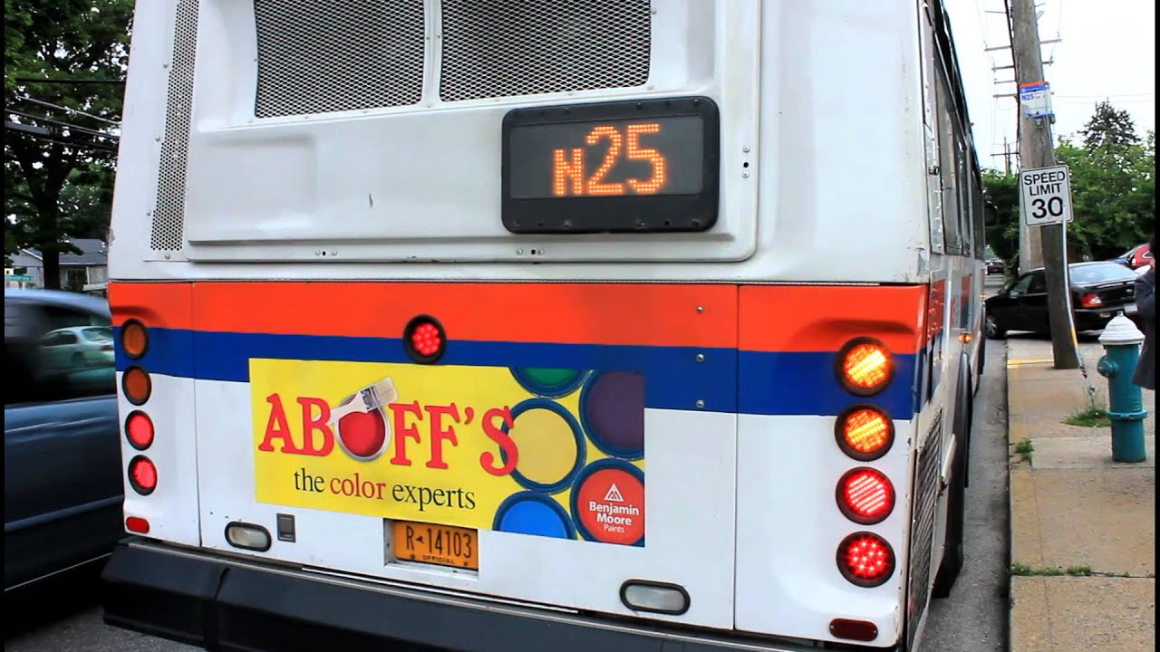 NICE Bus: Lynbrook Bound Orion 5 #1696 CNG n25 at New Hyde Park Road ...