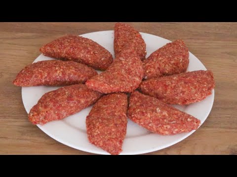 🥩 Kıymaya SÜT EKLEYİN❗️Akşama Ne Pişireceğinizi Düşünmeyin! Sebzeli Kaşarlı Köfte