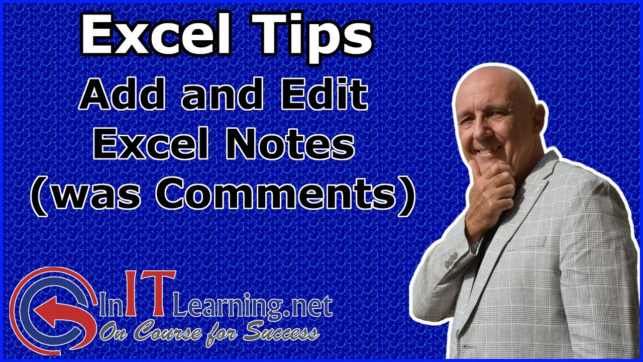 Excel 365 Notes previously Comments How To Add Edit And Delete Note Excel 365 Notes previously Comments How To Add Edit And Delete Note