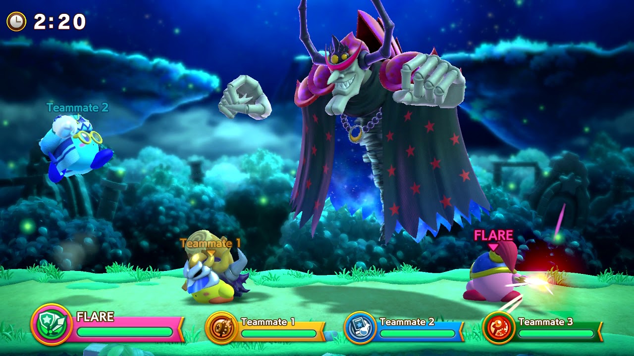 Super Kirby Clash Parallel Nightmare Boss Fight - YouTube