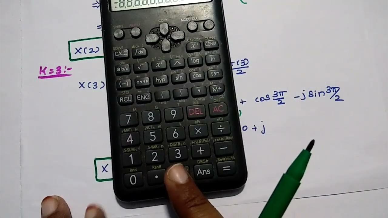DSP - Unit I - Important problem in DFT - magnitude spectrum - Phase Spectrum in Tamil - YouTube