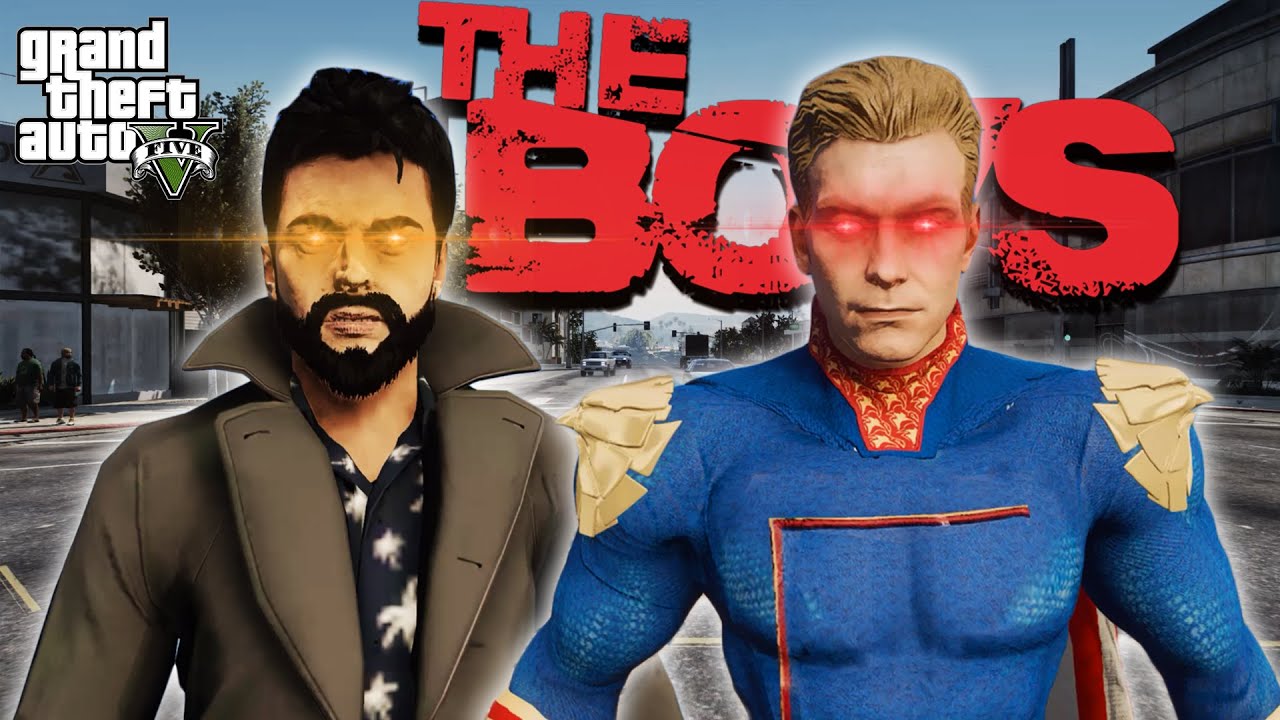 GTA 5 - Butcher VS Homelander | The Boys Season 3 (Teaser) - YouTube