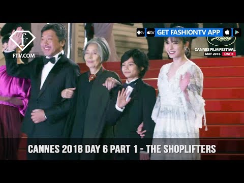 Shoplifters at Cannes Film Festival 2018 Day 6 Part 1 | FashionTV | FTV