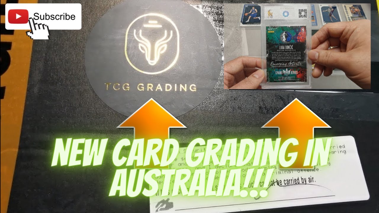 TCG Grading Submission Reveal! New Card Grader in Australia! NBA Cards ...