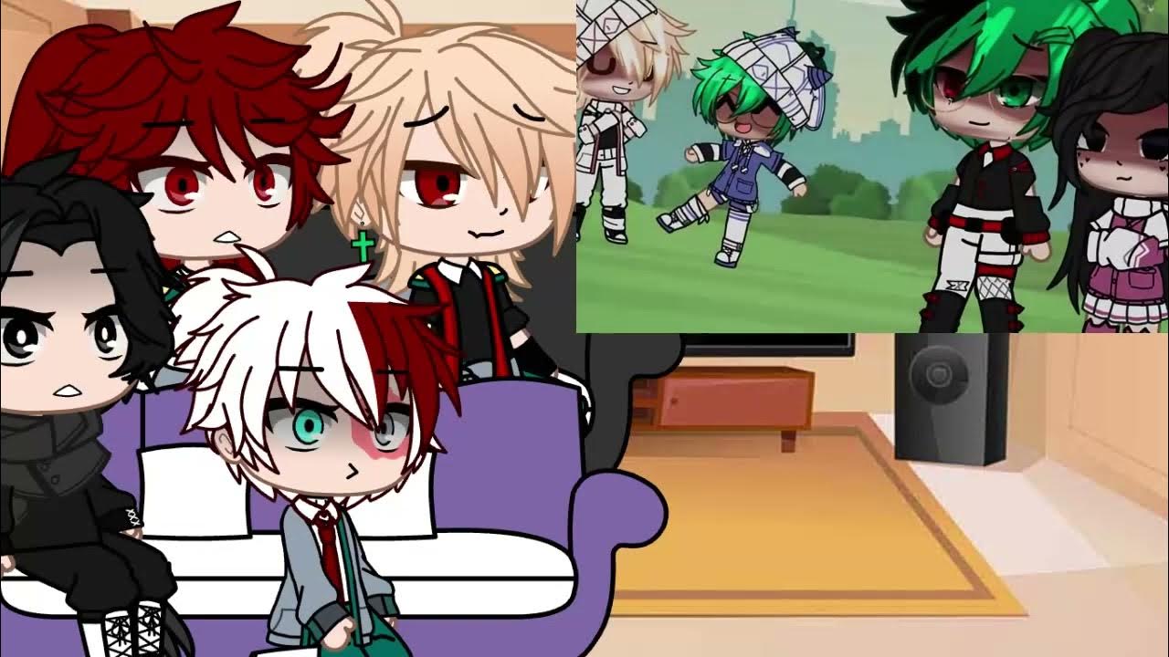 some of class 1A react to[]bkdk.friends?[]villan deku[] - YouTube