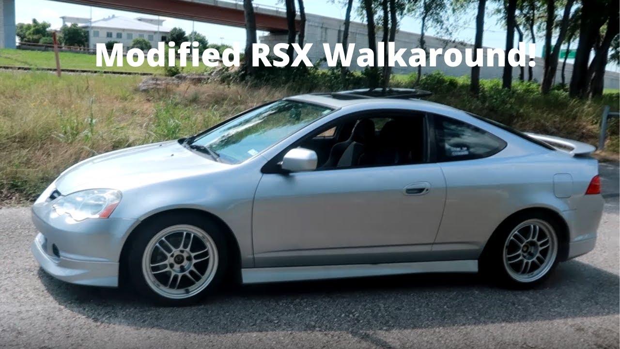 Full walkaround of my modified RSX! - YouTube