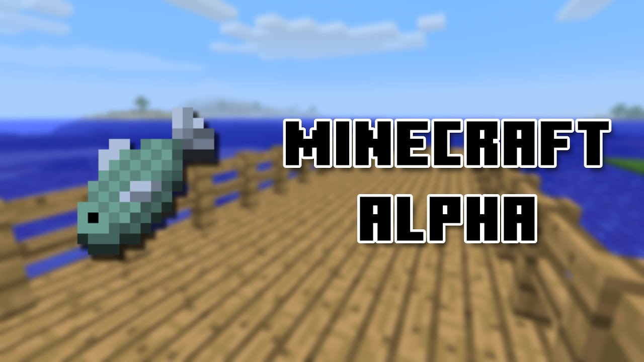 Nether and Fishing Dock! - EP3 | Minecraft Alpha 1.2.0 - YouTube