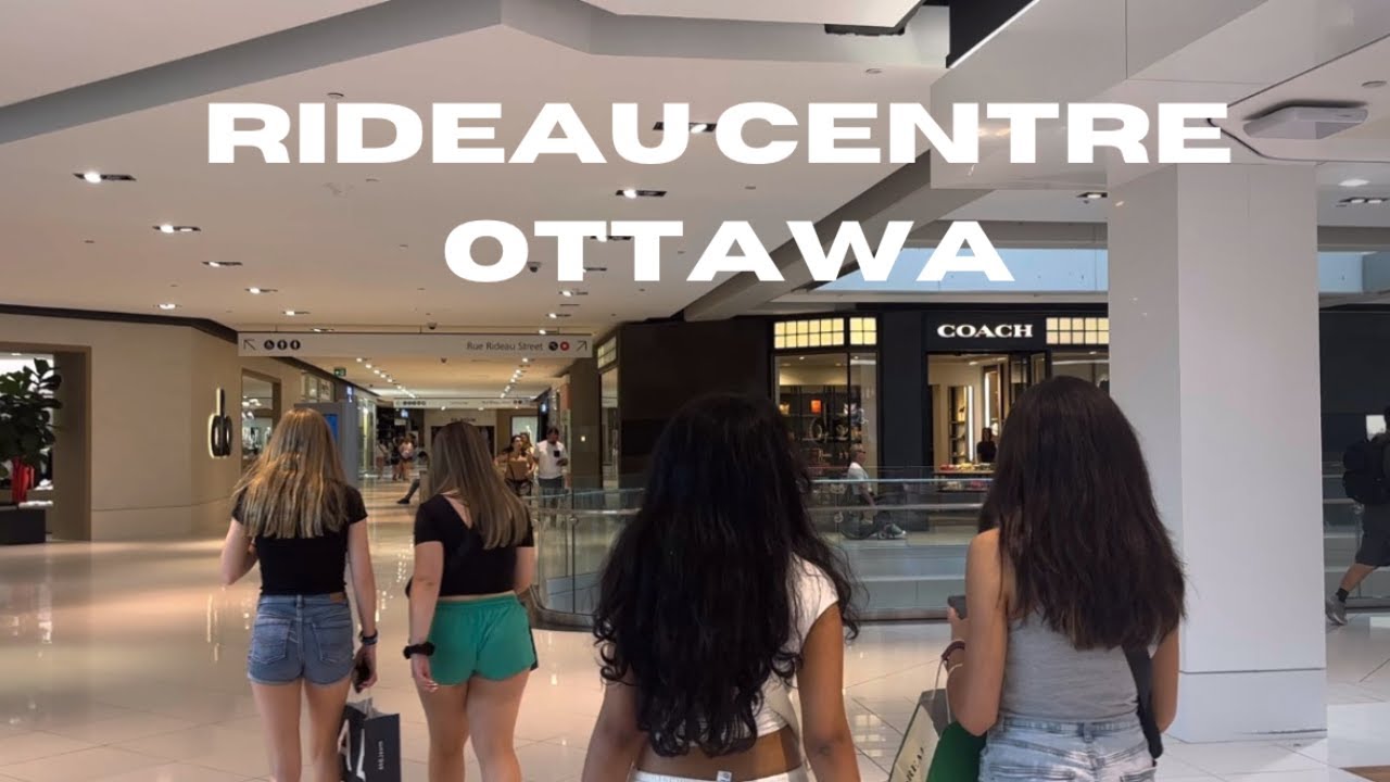 OTTAWA'S LARGEST MALL|RIDEAU CENTRE WALK (MALL TOUR 2024 )4K - YouTube