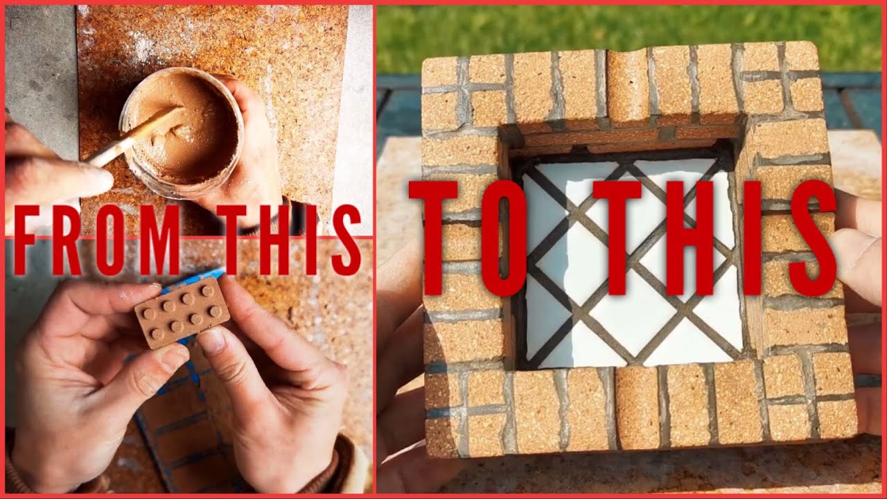 How to Make an Ashtray - Cheap DIY Projects for Home Decor - MINI BRICK ...