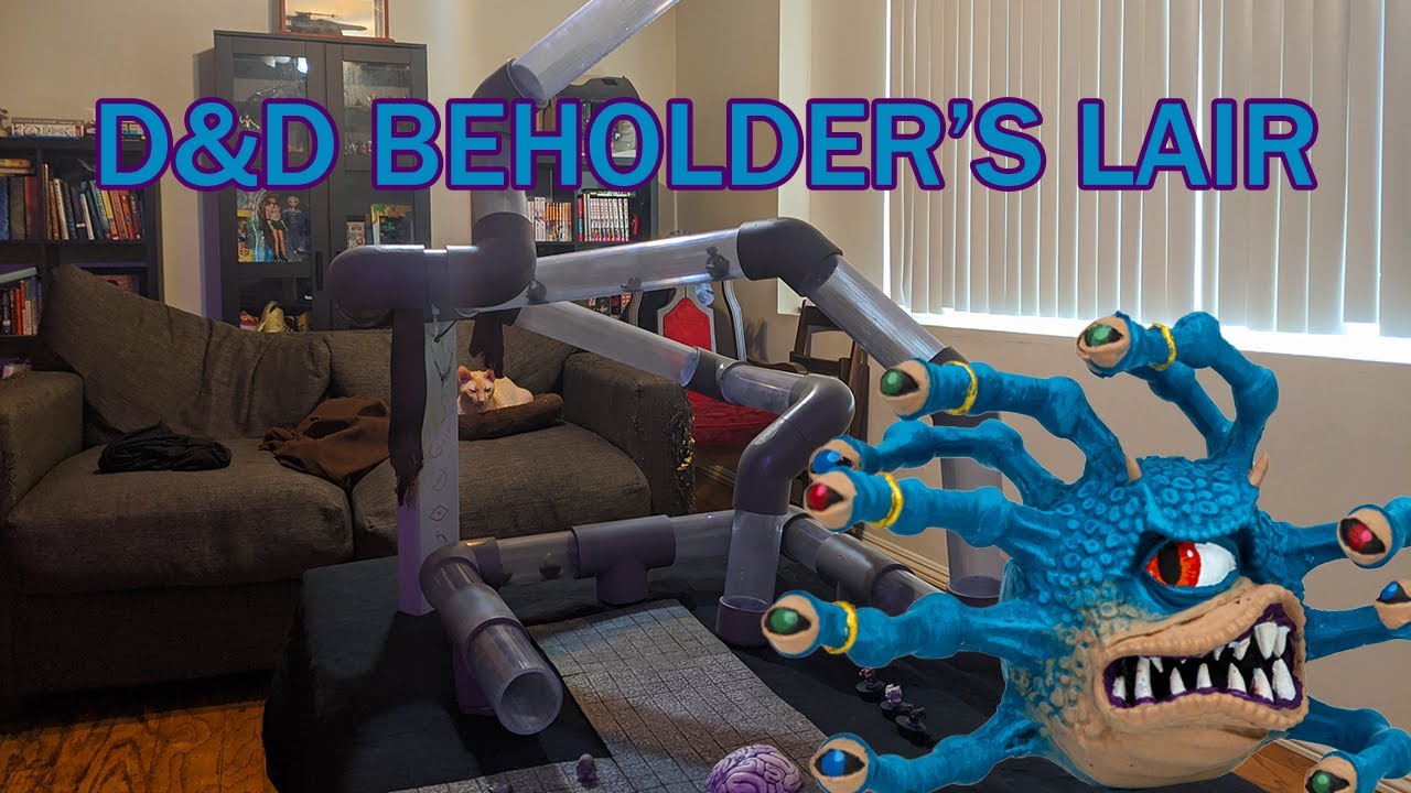 D&D Beholder's Lair Set - YouTube
