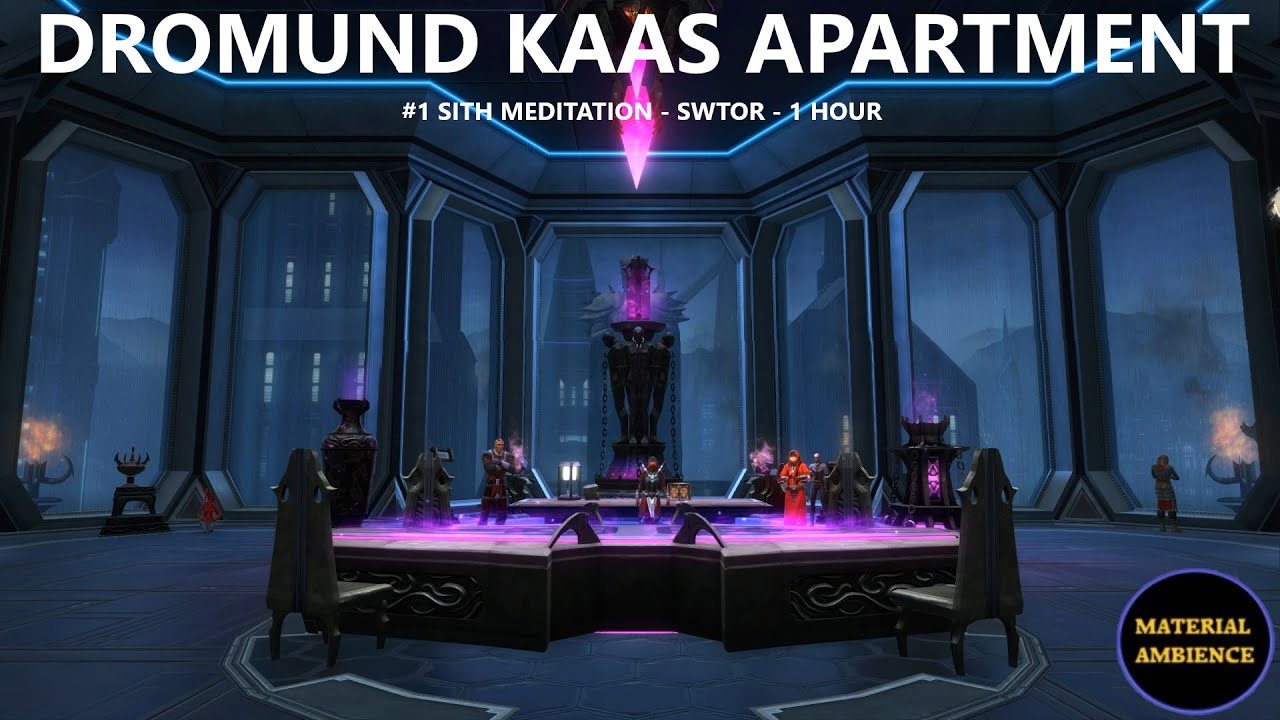 Star Wars Ambience - Dromund Kaas Apartment #1 Sith Meditation (1 Hour ...