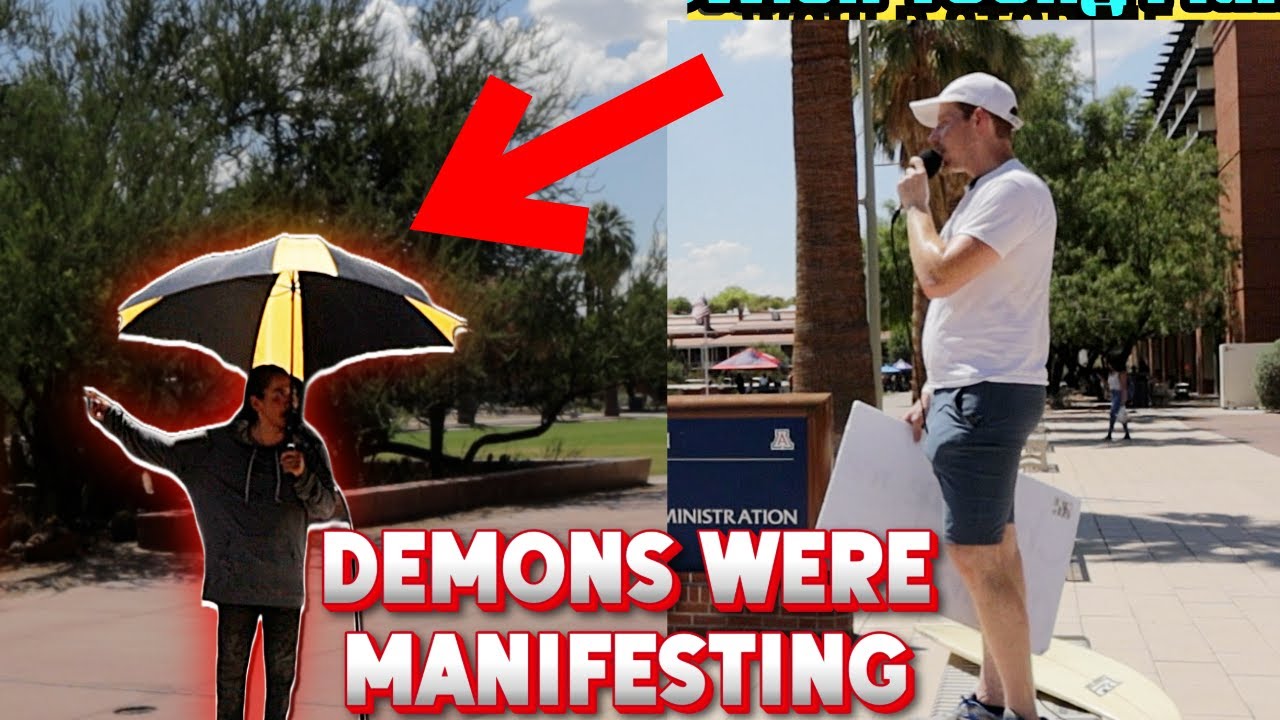 Shocking Encounter With Demon Possessed Man While Street Preaching ...